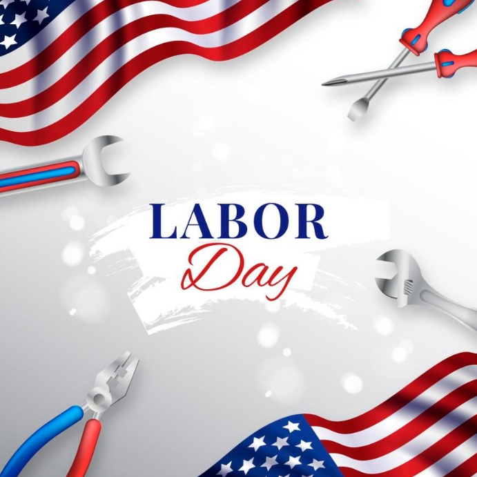 Copy of Labor day background illustration | PosterMyWall