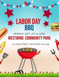Labor Day BBQ Template | PosterMyWall