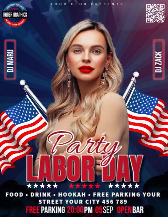 Labor Day Celebration Ads Template | PosterMyWall