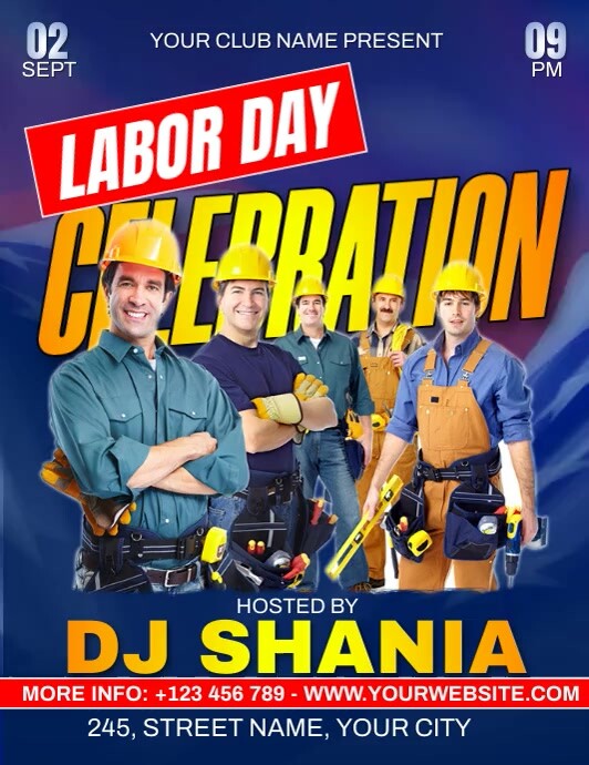 Labor Day Celebration Template | PosterMyWall