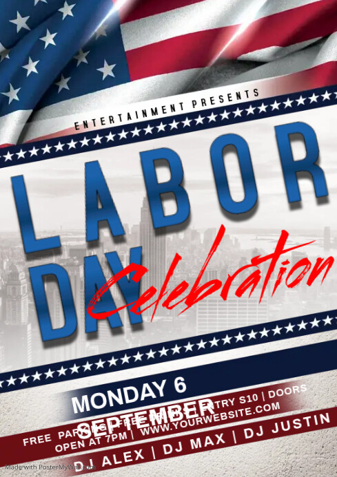 labor day celebration Template | PosterMyWall