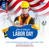 Labor Day Club Party Template | PosterMyWall