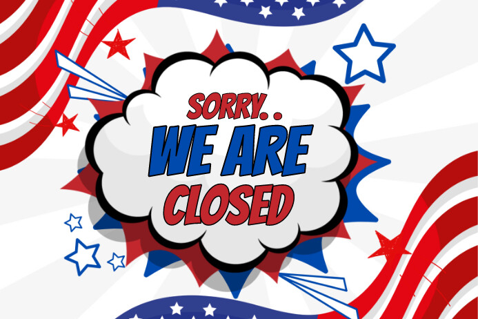 Labor Day Closed Notice Ads Templat | PosterMyWall