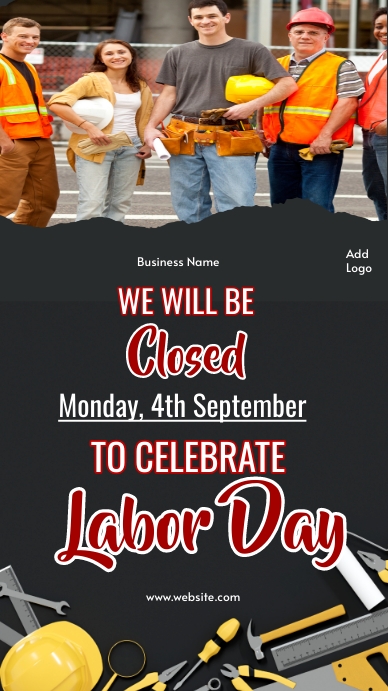 Copy of labor day closing ad,closed on labor day ad | PosterMyWall