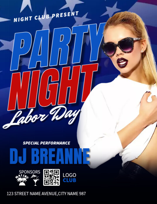Copy of Labor Day Club Party | PosterMyWall