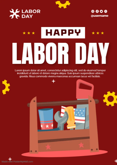 Labor day Template | PosterMyWall