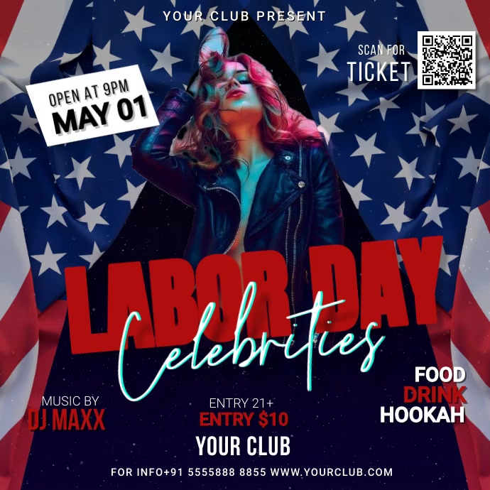 Labor day Template | PosterMyWall