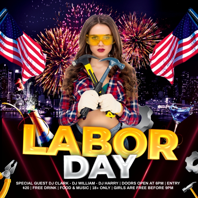 Labor day Template | PosterMyWall