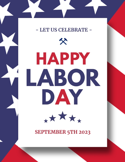 LABOR DAY Template | PosterMyWall