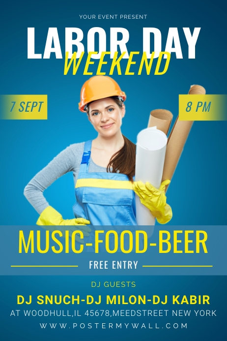 labor day Template | PosterMyWall