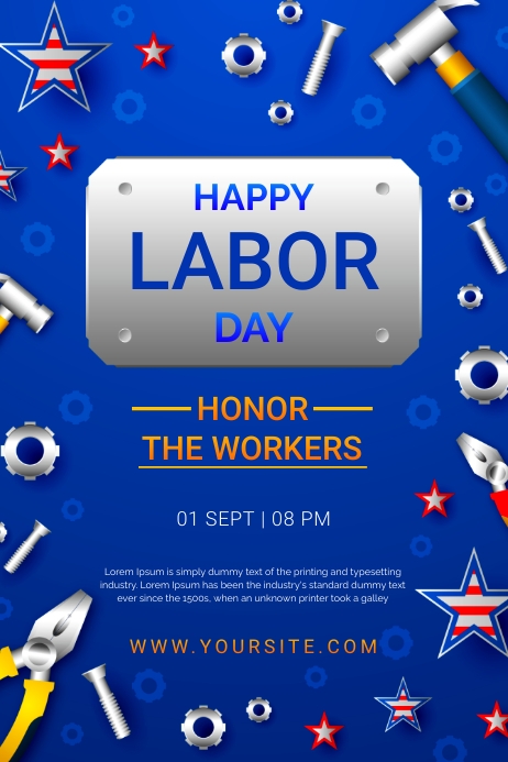 Copy of labor day | PosterMyWall
