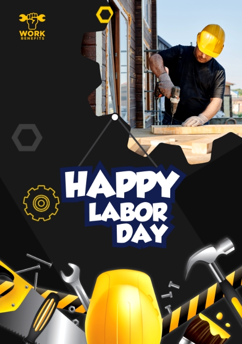 LABOR DAY Template | PosterMyWall