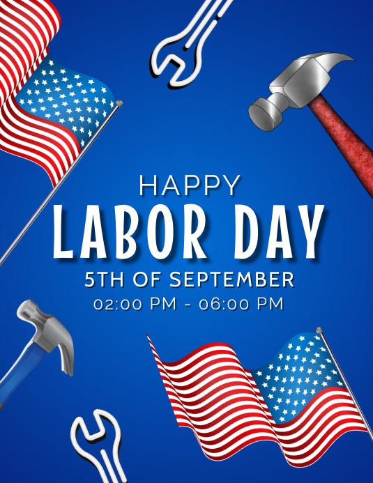 Labor Day Template | PosterMyWall
