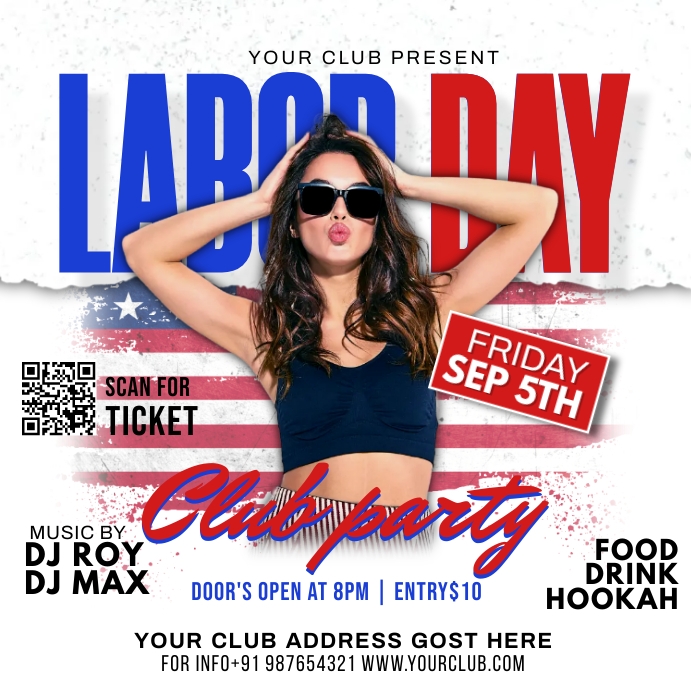Labor day Template | PosterMyWall