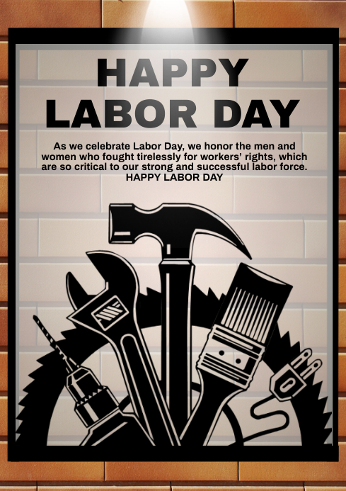 LABOR DAY Template | PosterMyWall