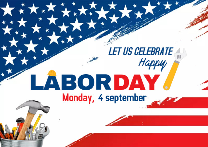 LABOR DAY Template | PosterMyWall