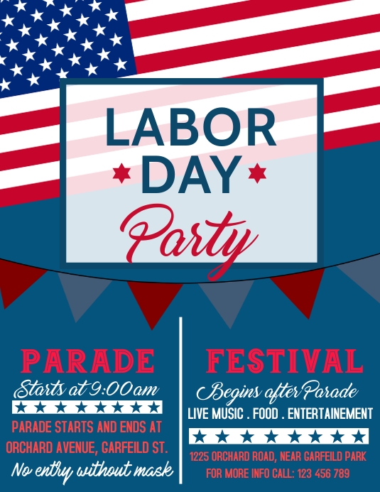 Labor Day Template | PosterMyWall