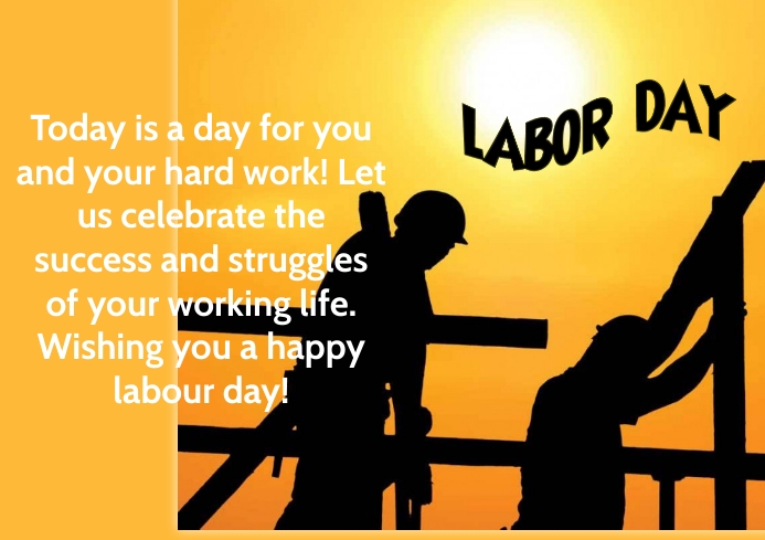 LABOR DAY Template | PosterMyWall