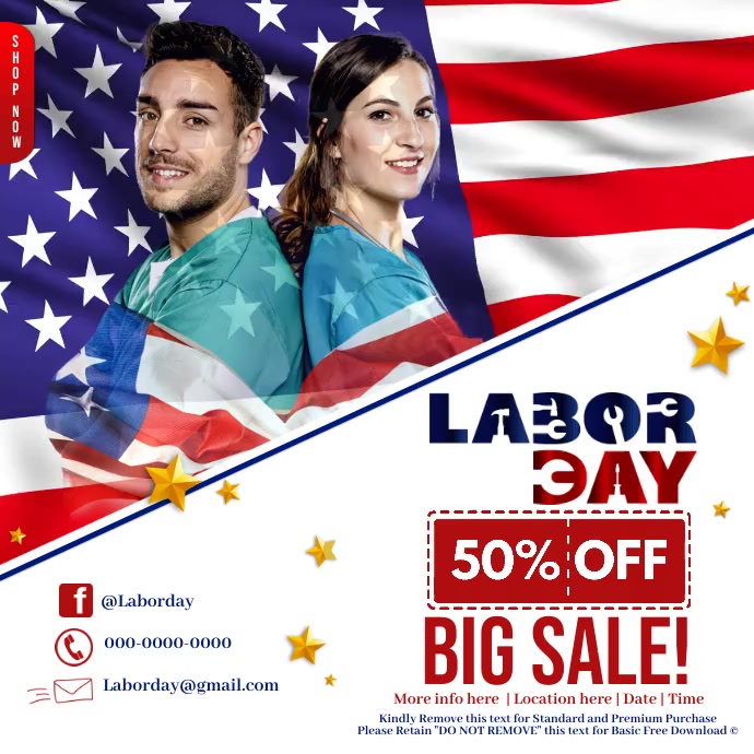 Labor Day Template | PosterMyWall