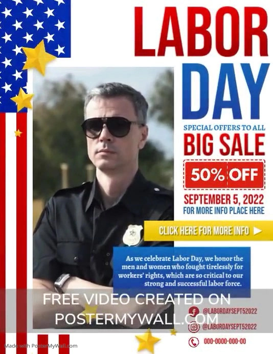 Labor Day Template | PosterMyWall
