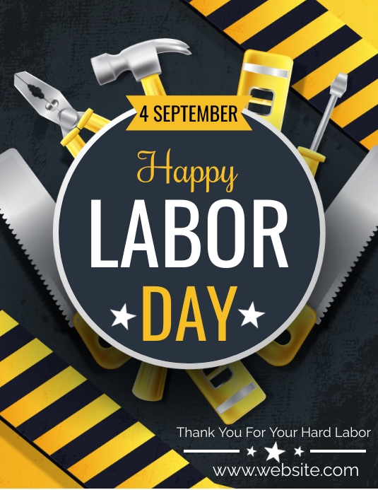 LABOR DAY Template | PosterMyWall