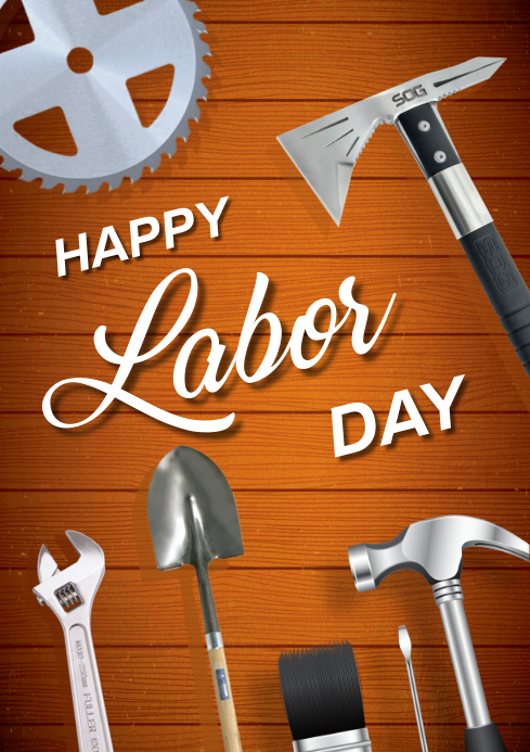 LABOR DAY Template | PosterMyWall