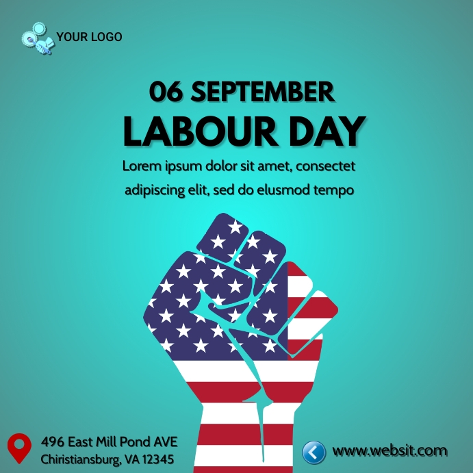 Labor day Template | PosterMyWall