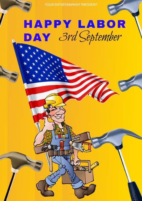 LABOR DAY Template | PosterMyWall