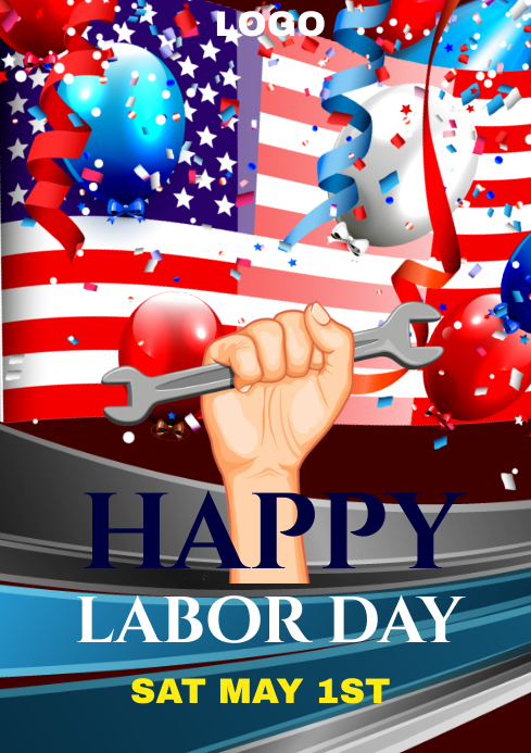 LABOR DAY Template | PosterMyWall