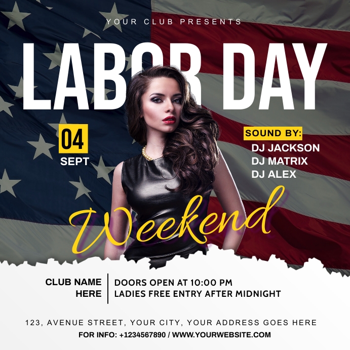 Labor Day Template | PosterMyWall
