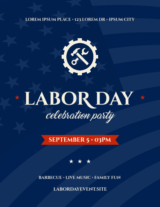 LABOR DAY EVENT FLYER Template | PosterMyWall