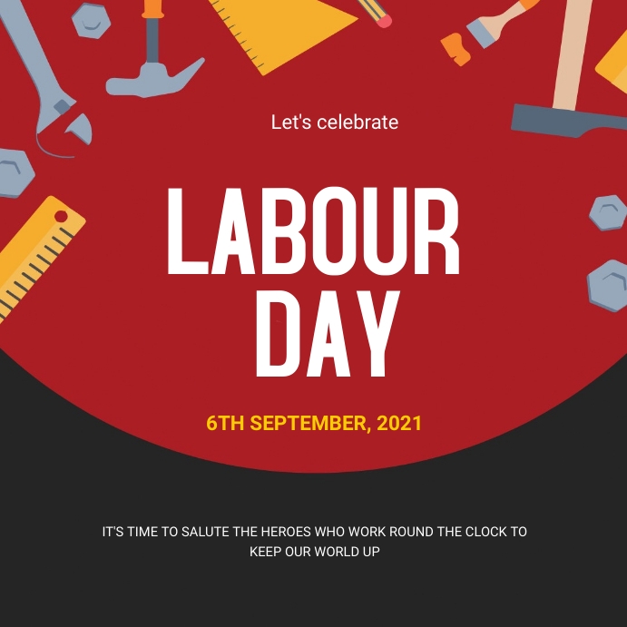 Labor day flyer Template | PosterMyWall