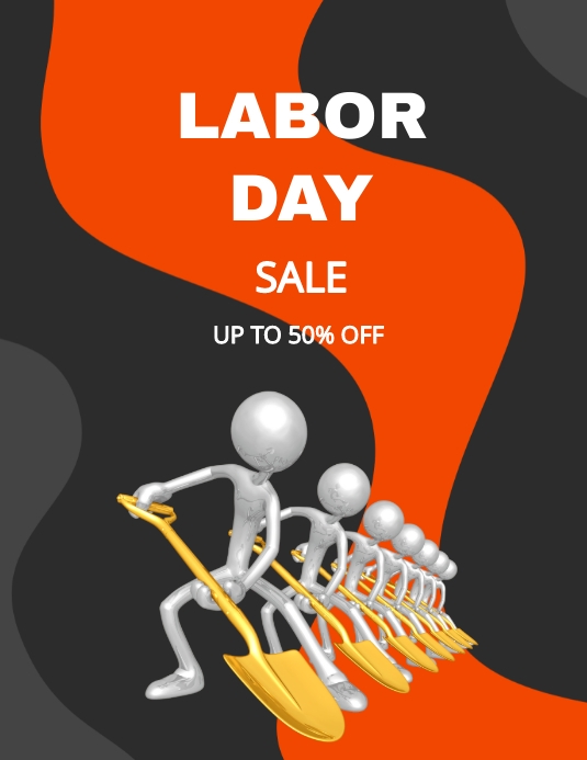 Labor Day Sale Flyer Template | PosterMyWall