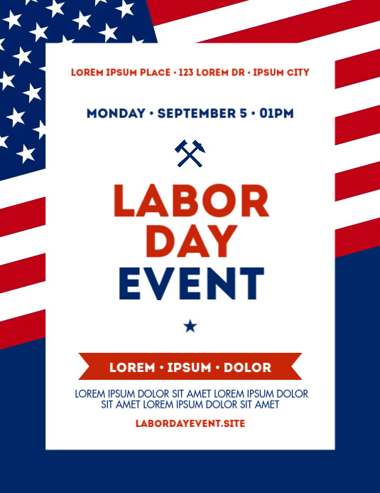 LABOR DAY FLYER Template | PosterMyWall