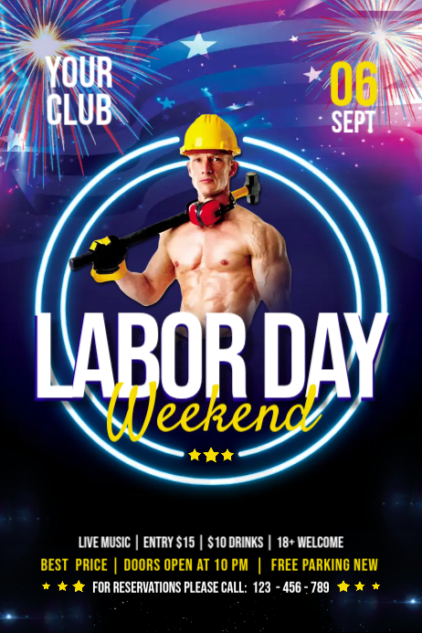 Copy of Labor Day Flyer | PosterMyWall
