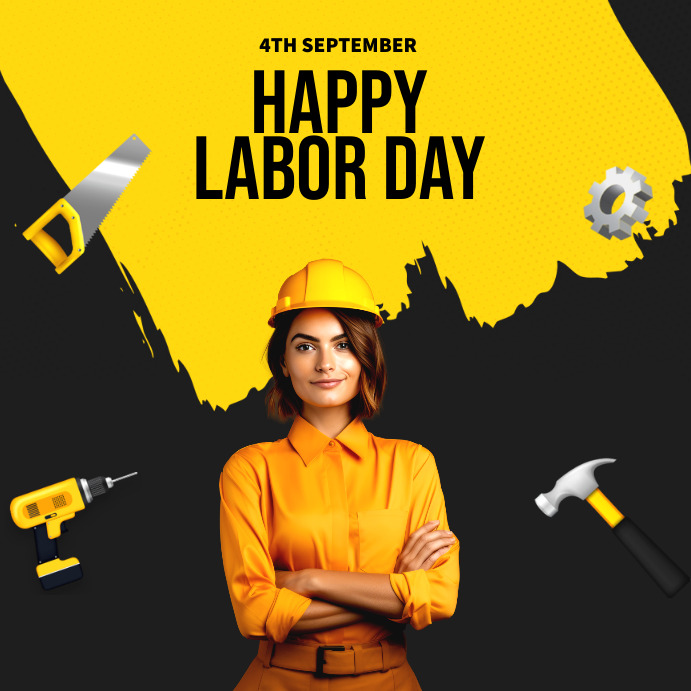 Plantilla de Labor day flyer design | PosterMyWall