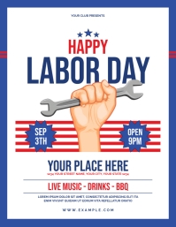 Labor Day flyer Template | PosterMyWall