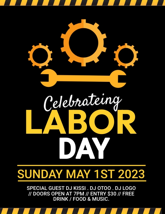 Labor Day Flyer Template | PosterMyWall