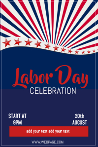 Labor Day Event Flyer Template | PosterMyWall