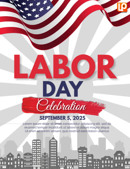 Labor Day Flyers Template | PosterMyWall