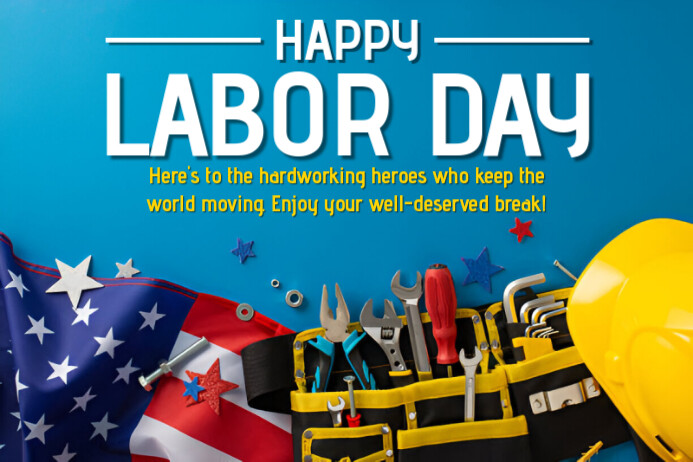 Copy of Labor Day Greeting Template | PosterMyWall