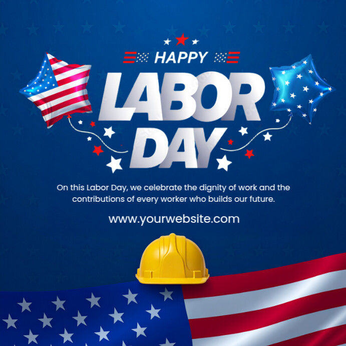 Labor Day Instagram Post Template | PosterMyWall
