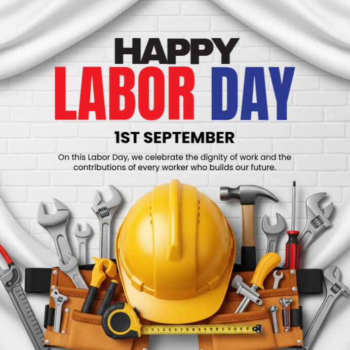 Labor Day Instagram Post Template | PosterMyWall
