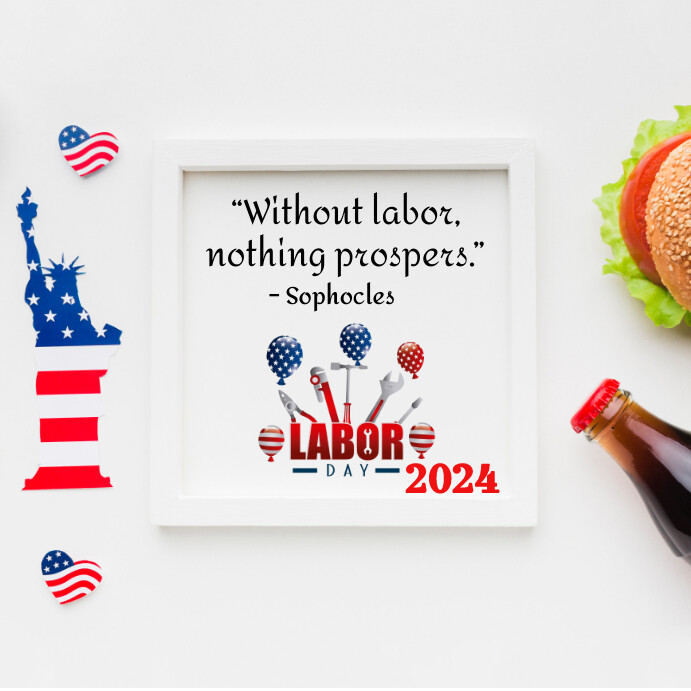 Modèle Labor Day Instagram Post | PosterMyWall