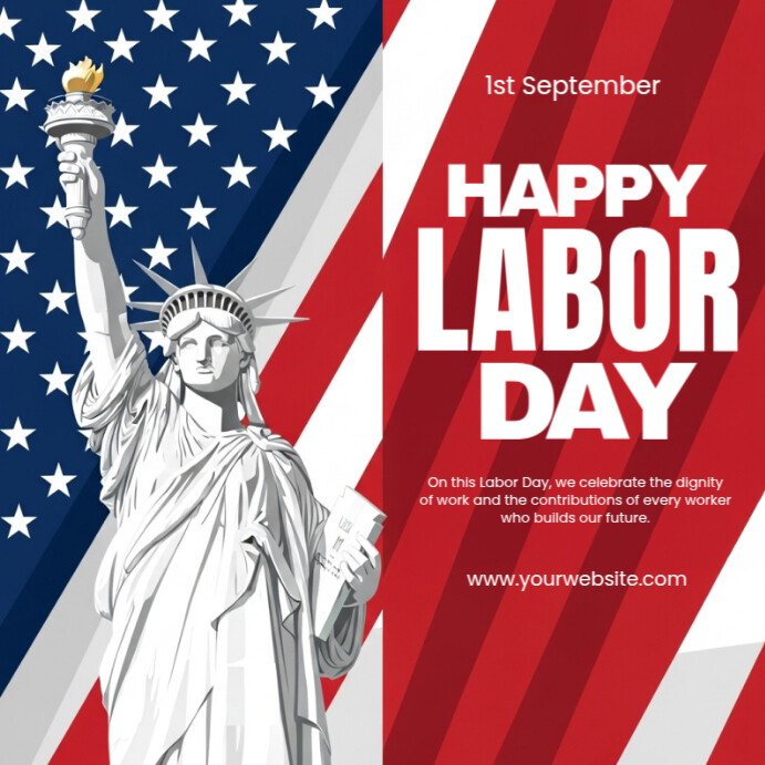 Labor Day Instagram Post Template | PosterMyWall