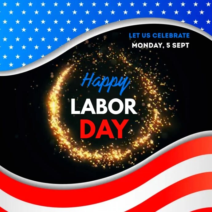 Labor day Instagram post template | PosterMyWall