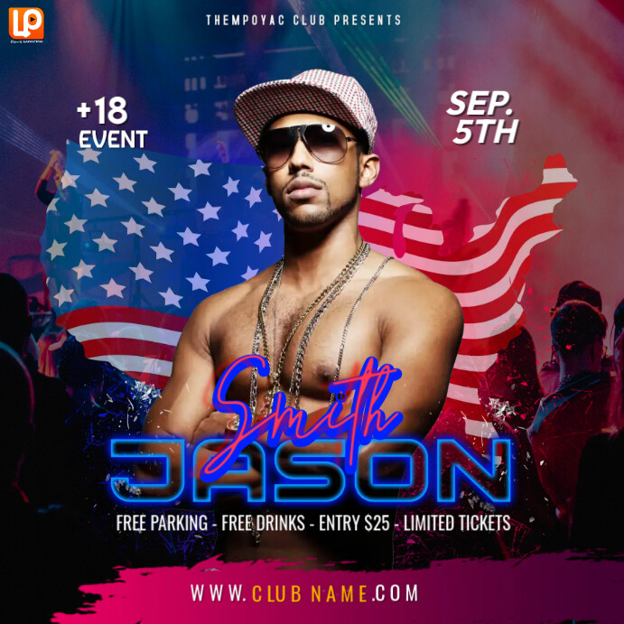 Labor Day Party Ads Template | PosterMyWall