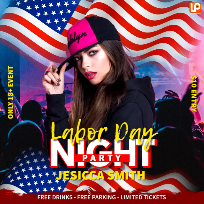 Labor Day Party Ads Template | PosterMyWall