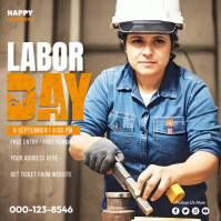 Labor Day Club Party Template | PosterMyWall