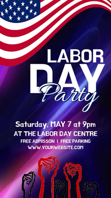 labor day party Template | PosterMyWall